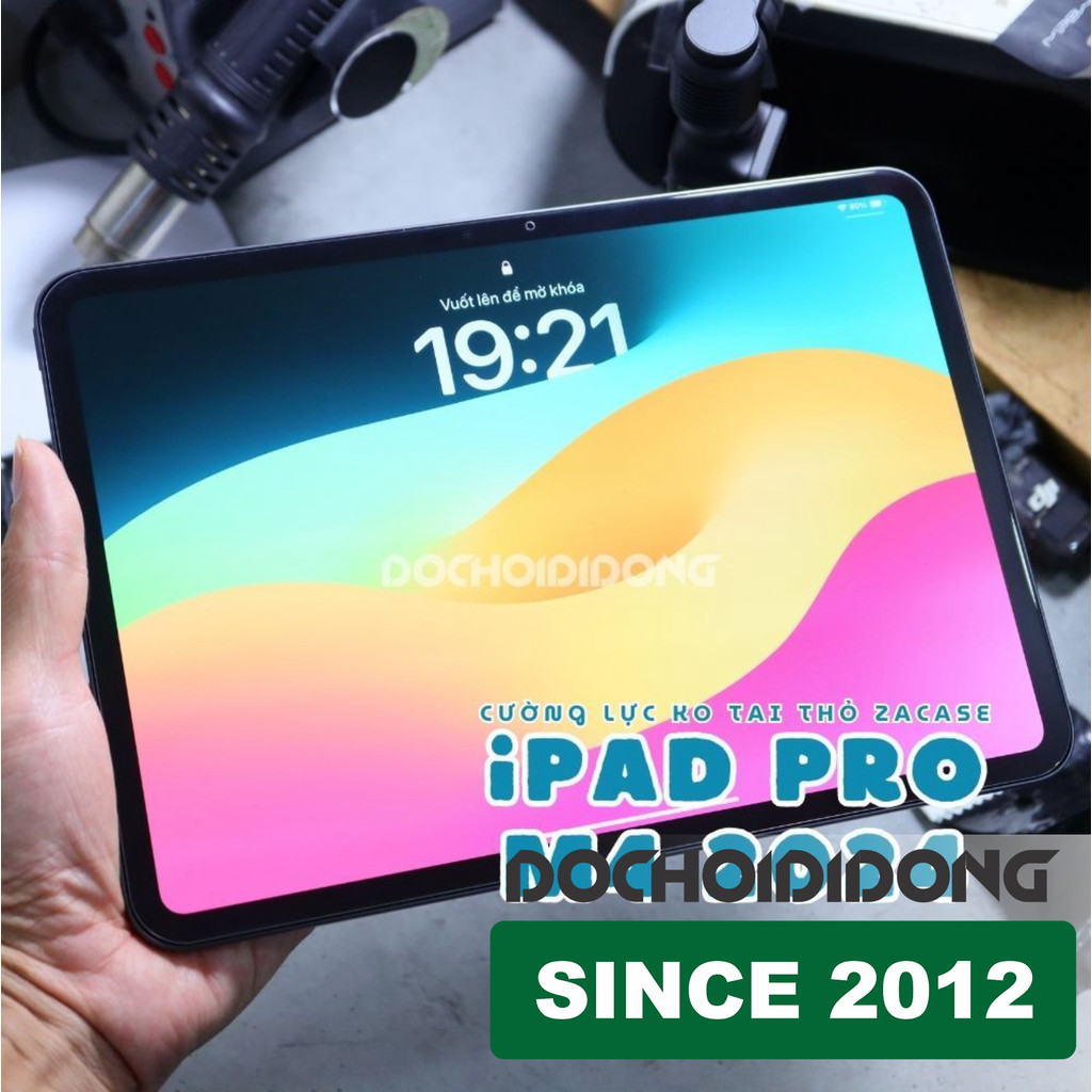 [ KHÔNG TAI THỎ ] Miếng dán cường lực Ipad Pro M1 M2 M3 M4 11 12.9 Air ...