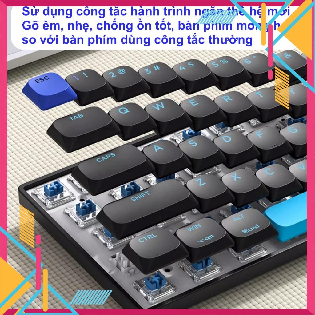 ỷyr Bàn Phím Cơ Không Dây Bluetooth C68 Pin Sạc Thiết Kế Low-profile 3 ...