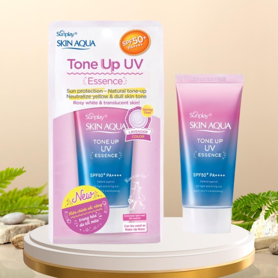 Kem Chống Nắng Skin Aqua Tone Up UV SPF 50+ PA++++ Sunplay Nhật Bản 80g.. | Shopee Việt Nam
