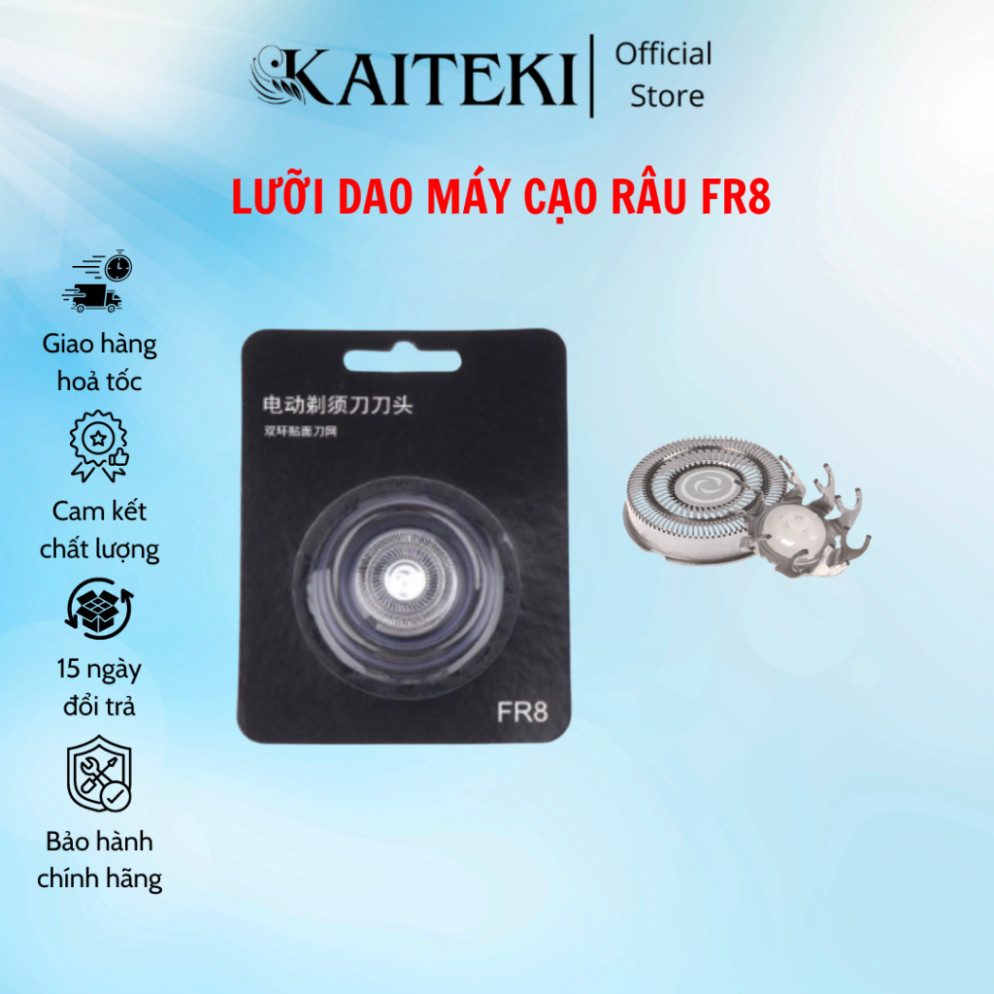 Lưỡi Máy Cạo Râu FR8 Cho Các Dòng Máy Xiaomi, Enchen, Flyco, Poree, Kemei và 4D Shaver | Shopee ...