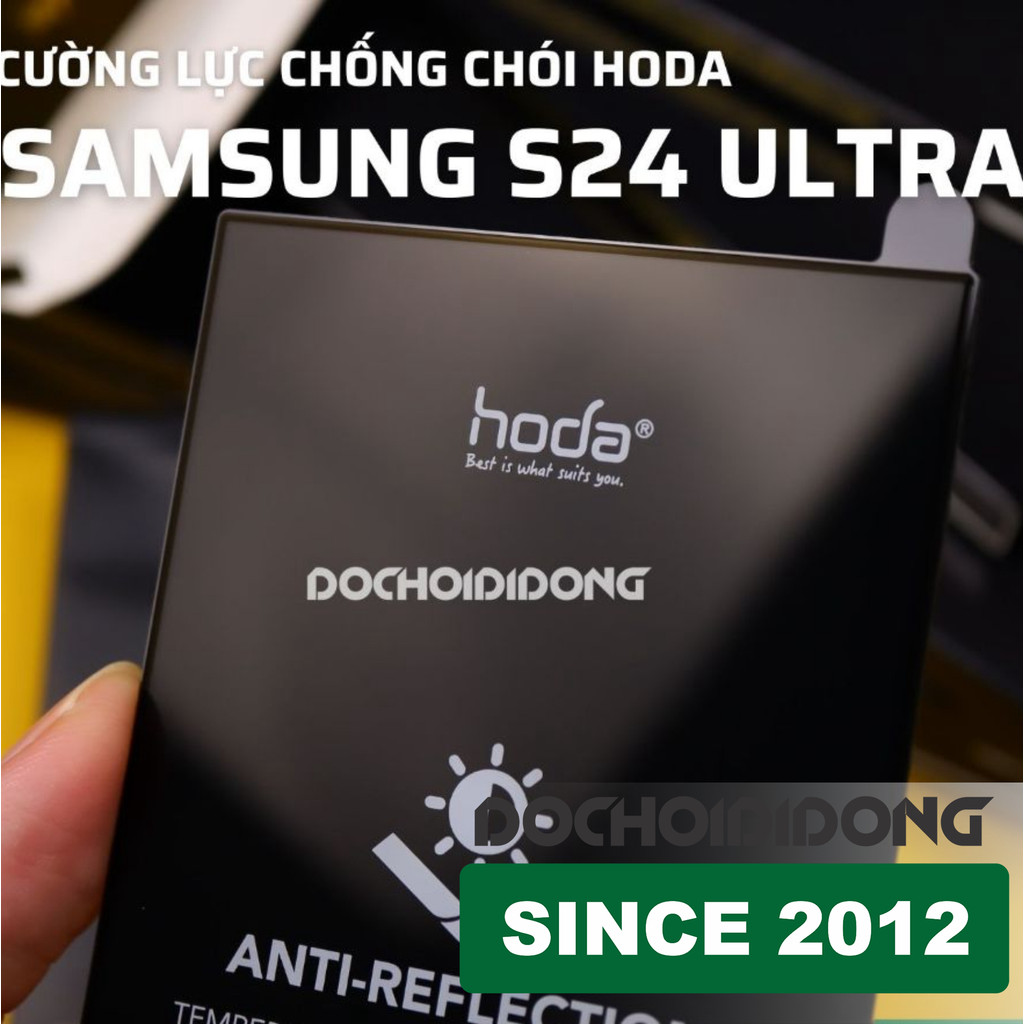 Dán cường lực chống chói Samsung Galaxy S24 S25 Ultra HODA cao cấp Anti-Reflection (AR) | Shopee ...