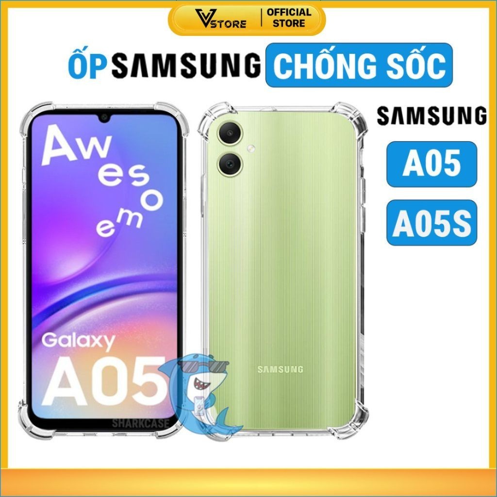 ốp lưng sam a05 / a05s dẻo trong suốt silicon cao cấp chống sốc va đập ...