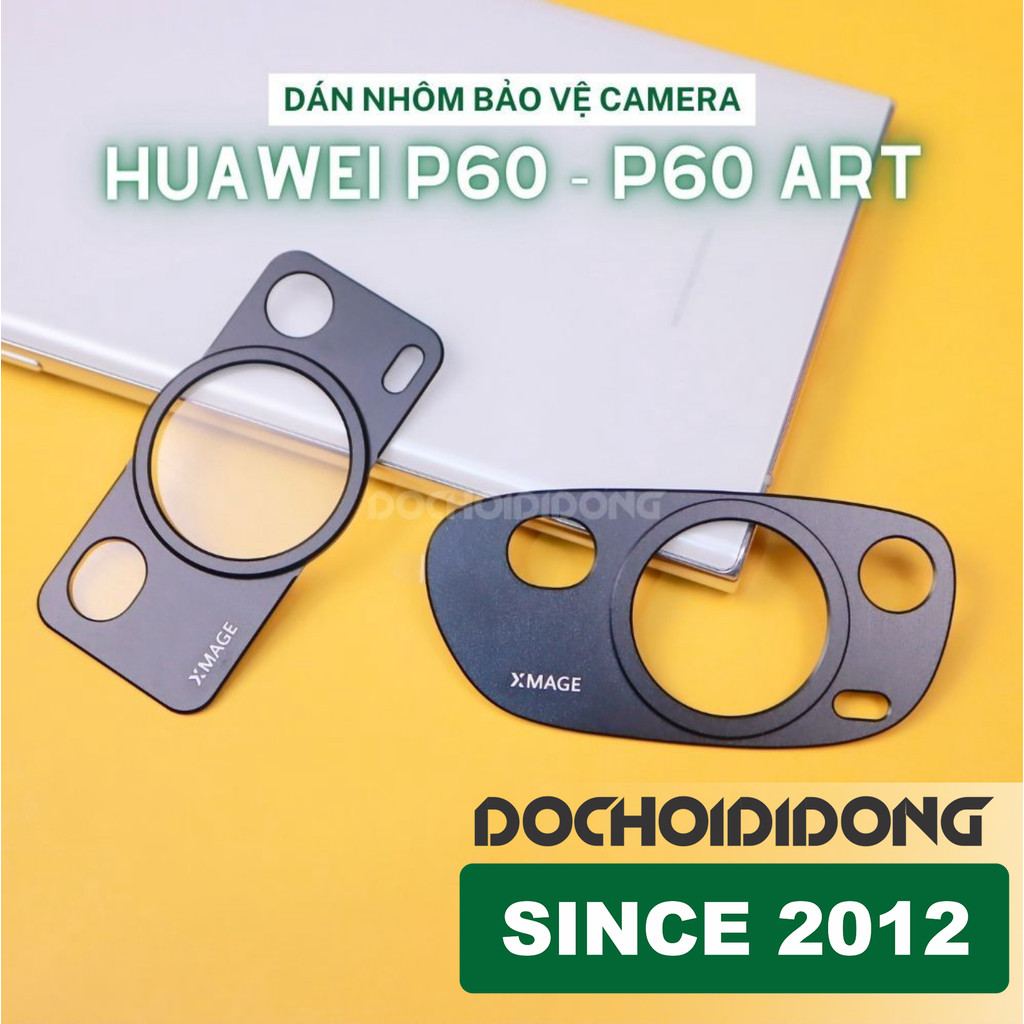 Miếng Dán Cường Lực Camera Bằng Nhôm ZACASE Bảo Vệ Huawei P60 Pro - P60 ...