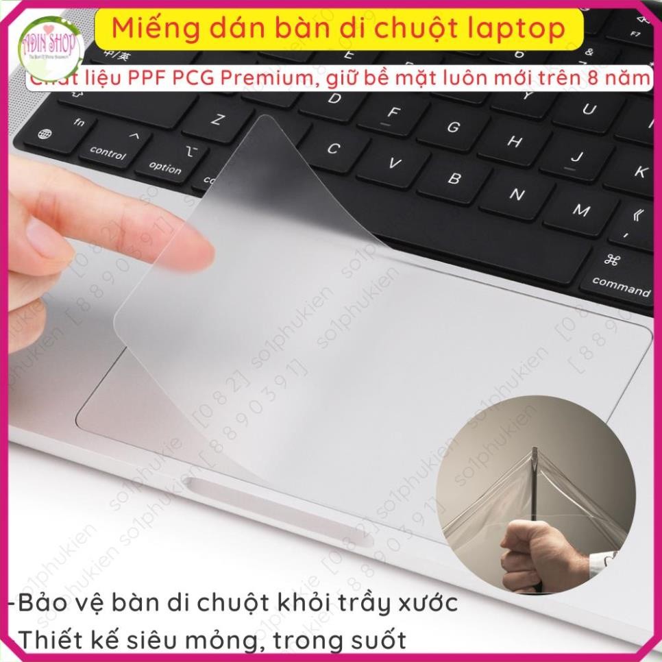 Miếng dán bàn di chuột (touch pad, track pad) chất liệu PPF chống trầy ...