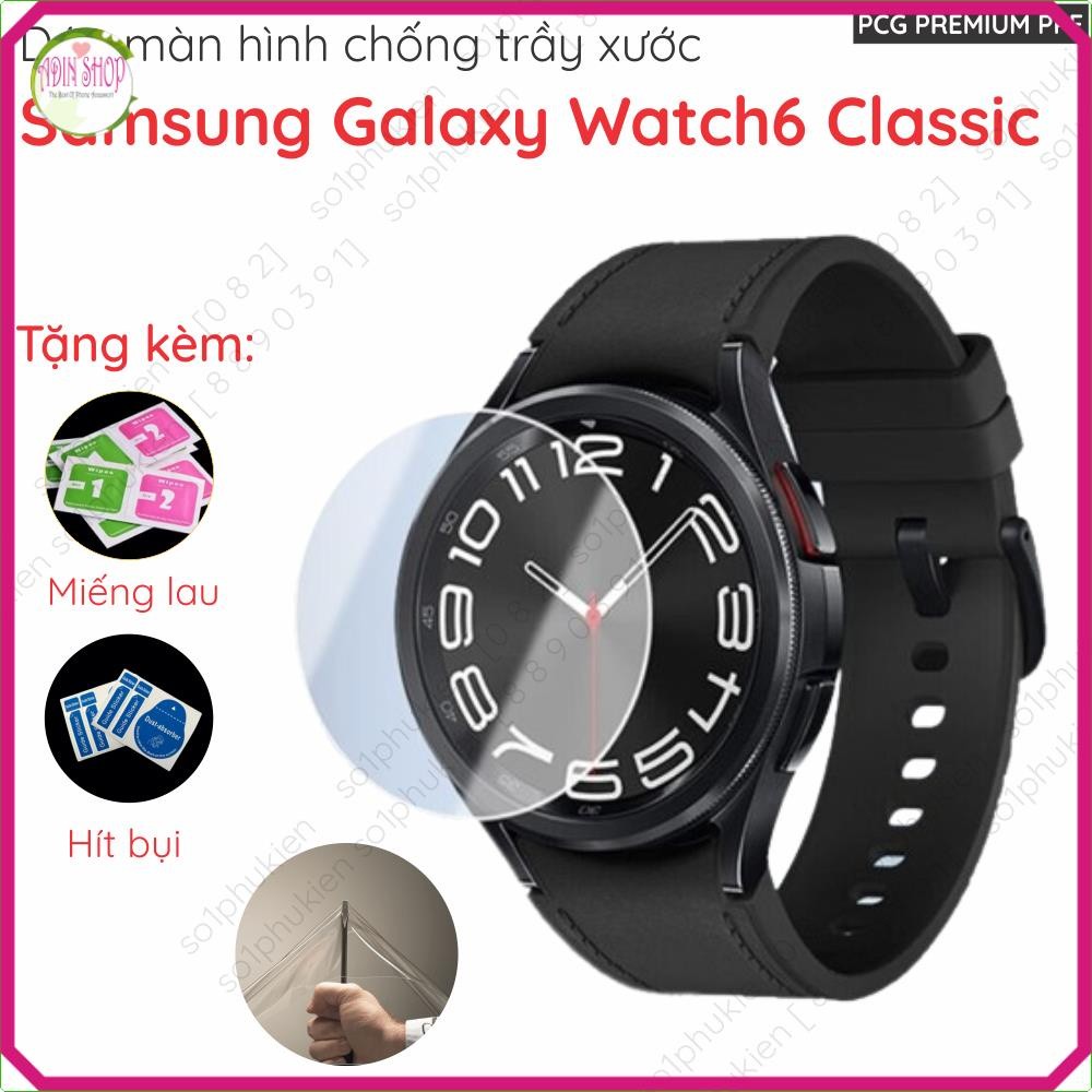 [2 miếng]Dán màn hình đồng hồ Samsung Galaxy Watch 6 Classic/ Watch 6 ...