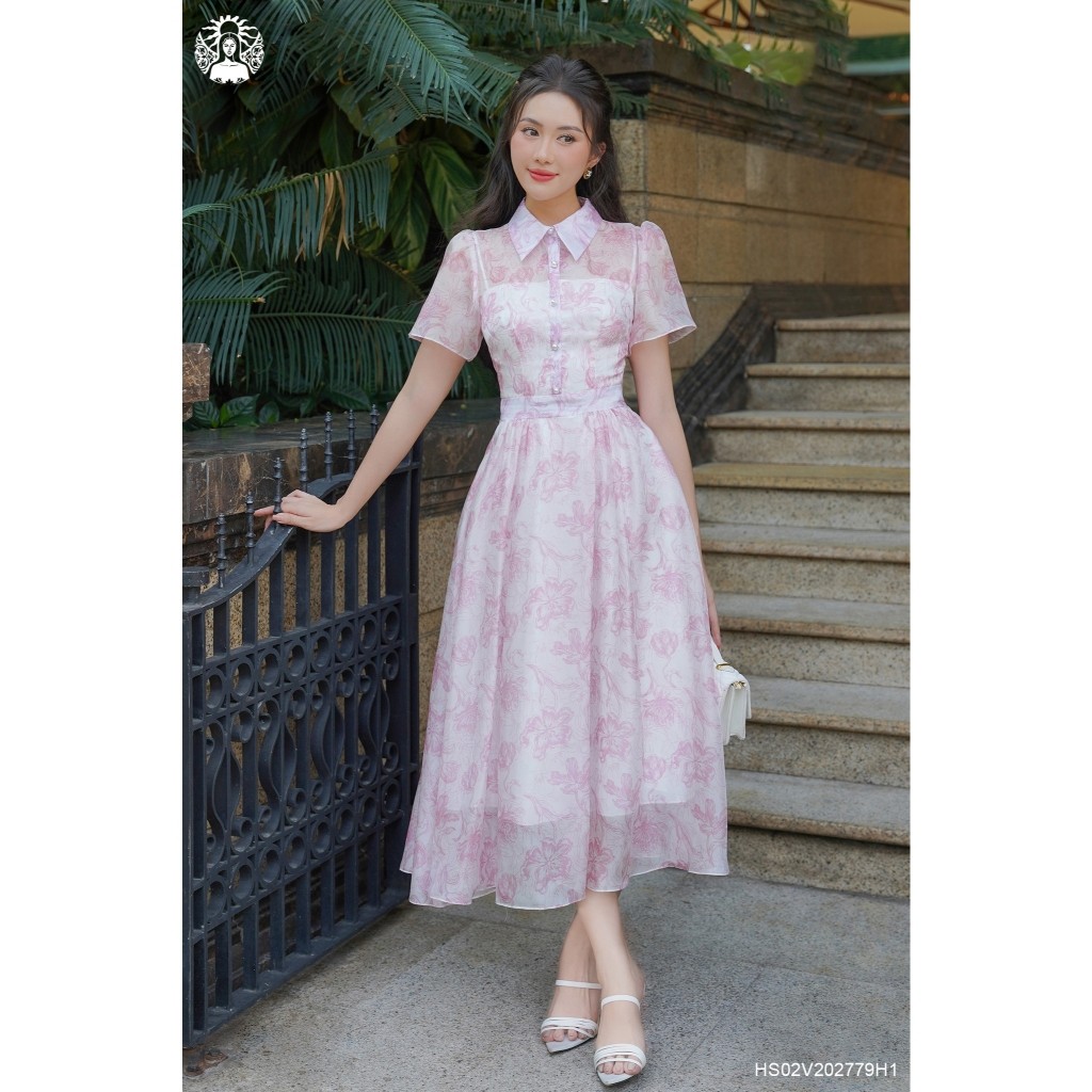 Váy cổ đức tùng xoè LEP DESIGN HOUSE HS02V202779H1 | Shopee Việt Nam