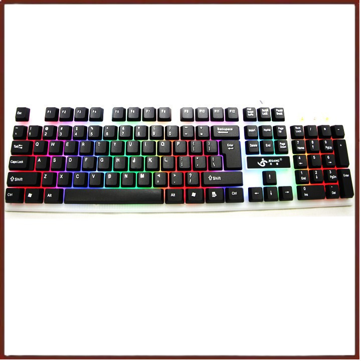 Bàn phím giả cơ chuyên game JEQANG JK-922/K11 Led 7 màu | Shopee Việt Nam