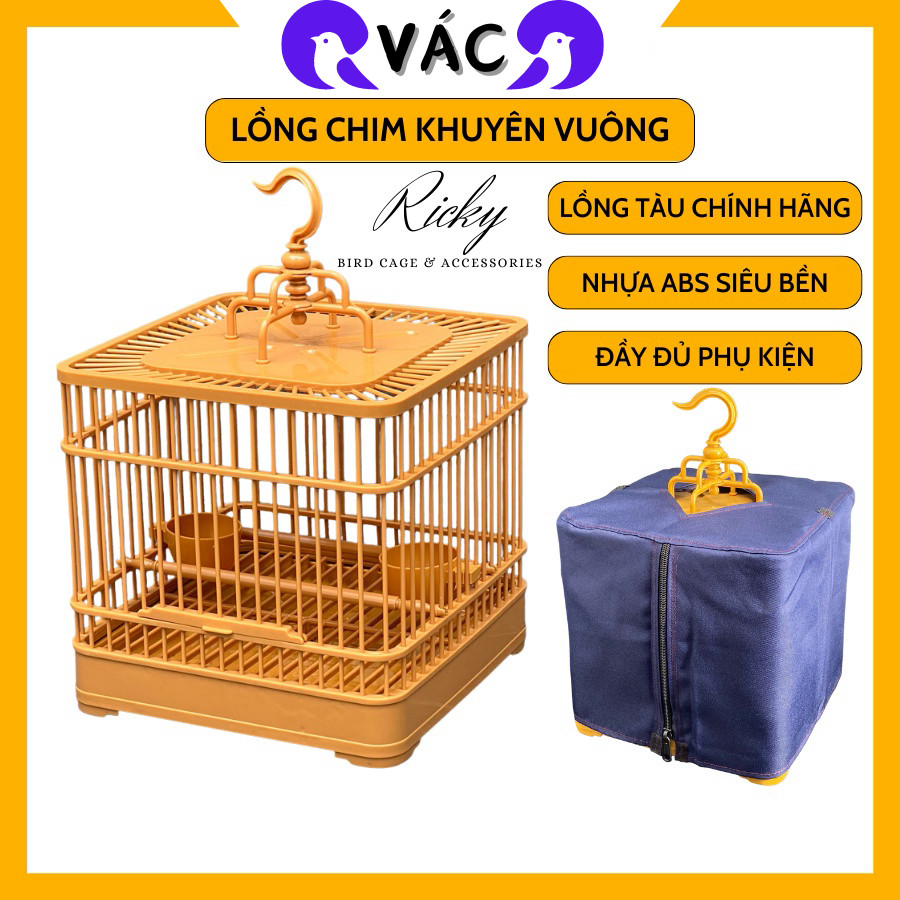 Lồng khuyên nhựa ABS siêu bền, tiện lợi (Tự lắp ráp đơn giản) - Lồng ...