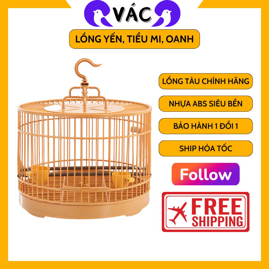 Lồng Chim Yến, Tiểu Mi, Oanh Ricky, Lồng Chim Nhựa ABS Siêu Bền Đẹp ...