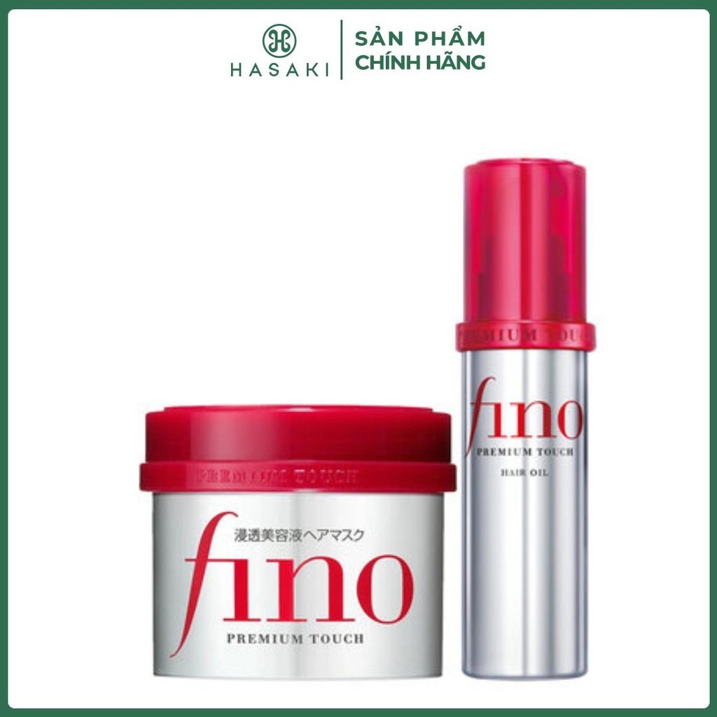 Combo Fino Kem Ủ Tóc 230g + Dầu Dưỡng Tóc Hỗ Trợ Cải Thiện Tóc Hư Tổn ...
