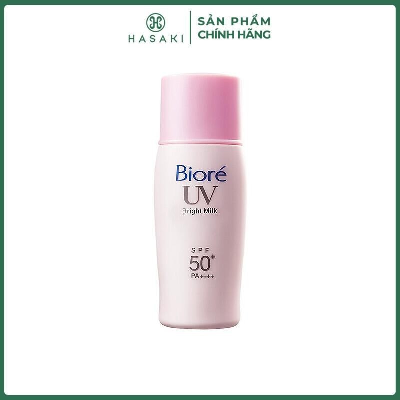 [DAILY] Sữa Chống Nắng Bioré Dưỡng Da Sáng Hồng UV Bright Face Milk SPF50+ PA+++ 30ml | Shopee ...
