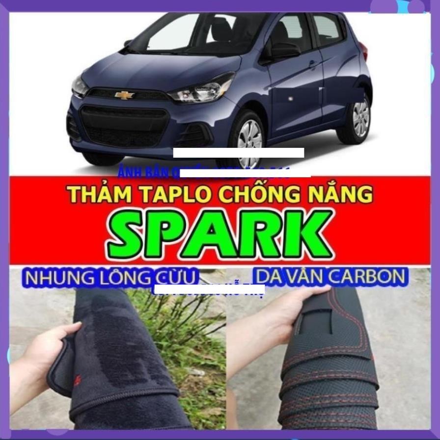 THAM TAPLO DA VÂN GỖ CHEVROLET SPARK THẢM TRẢI LÓT TAPLO CAO CẤP 3 LỚP ...