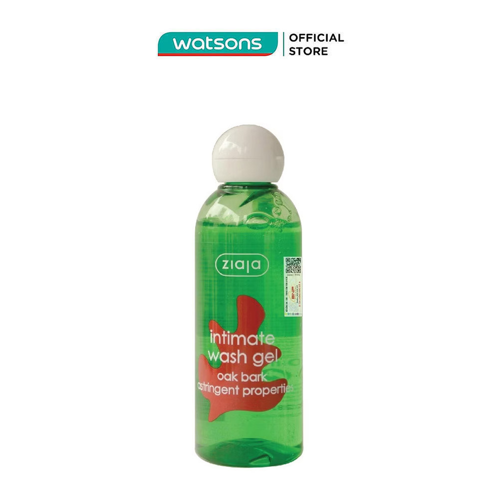Dung Dịch Vệ Sinh Ziaja Vỏ Sồi Intimate Wash Gel Oak Bark Astringent ...