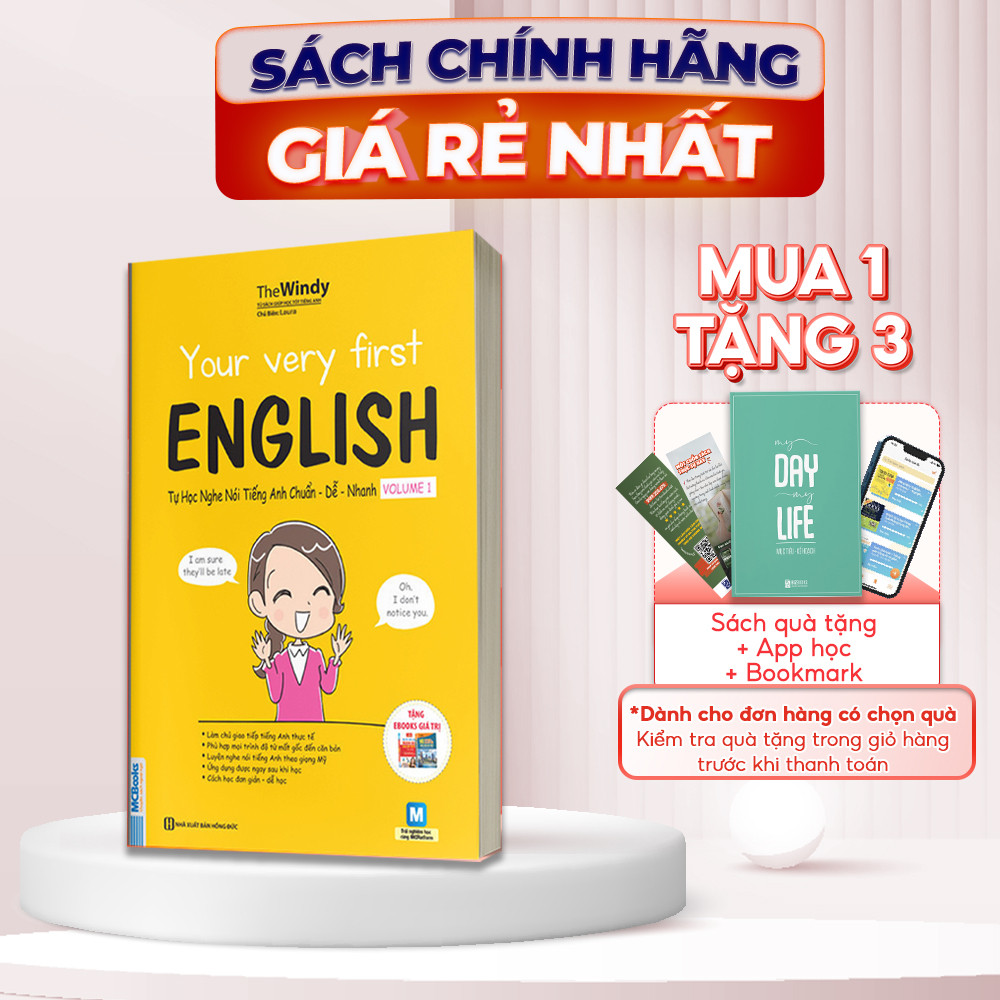 Sách Your Very First English Tự Học Nghe Nói Tiếng Anh Chuẩn Dễ Nhanh ...