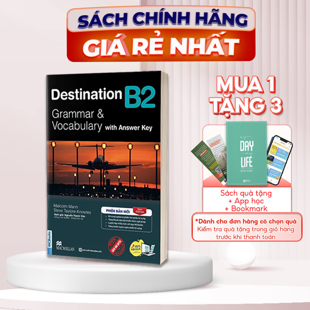 Sách Destination B2 Grammar And Vocabulary (Kèm Đáp Án) Tặng Audio và ...