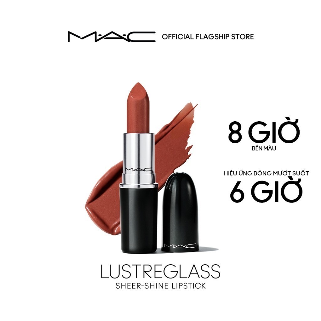 [ĐỘC QUYỀN 8-12.12] MAC - Bộ 2 món: Son thỏi Lustreglass 3g, Son dưỡng MAC Glow Play Tendertalk ...