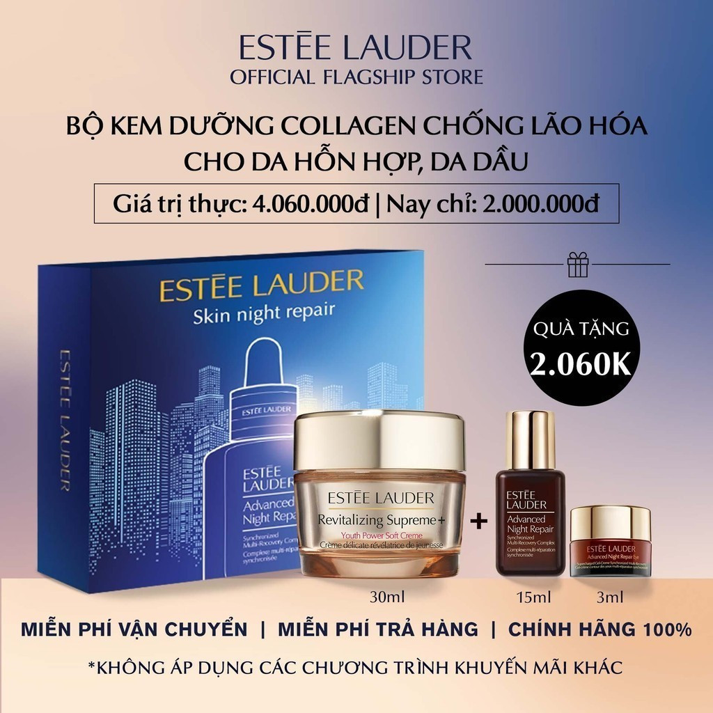 [Ưu đãi độc quyền] - Kem dưỡng Collagen Estee Lauder Revitalizing ...