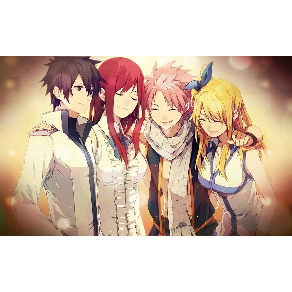 Poster A4 dán tường Anime, decal 21x30 trang trí Tini Printing có keo ...