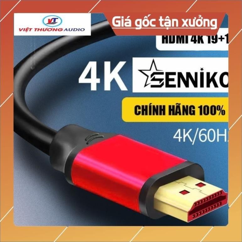 DÂY HDMI SENNIKO 4K 5m , 3m , 1,5m (ĐẦU KIM LOẠI) | Shopee Việt Nam