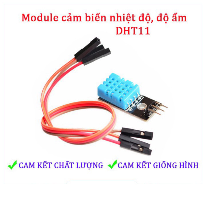 Cảm biến nhiệt độ, độ ẩm - DHT11 dành cho Arduino | Shopee Việt Nam