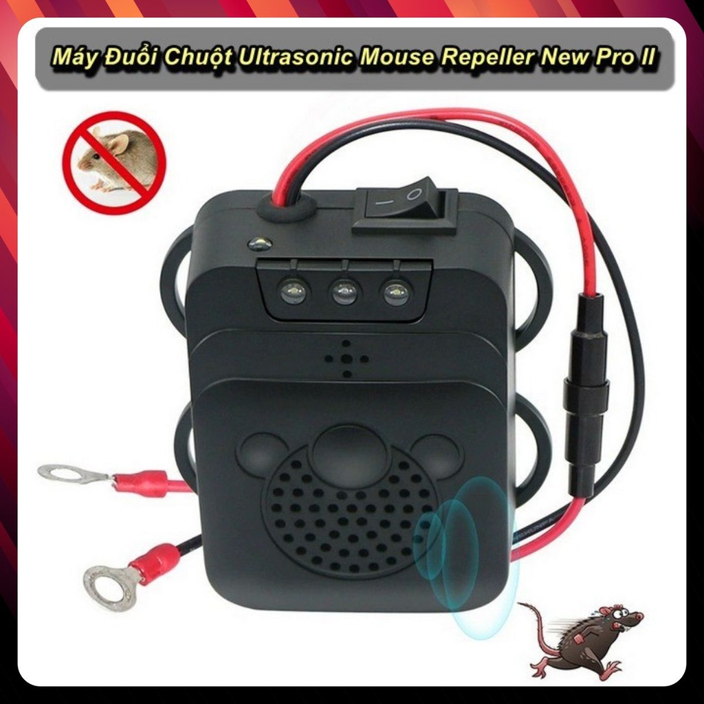 Thiết Bị Đuổi Chuột Ultrasonic Mouse Repeller New Pro II Cao Cấp Trên Ô ...