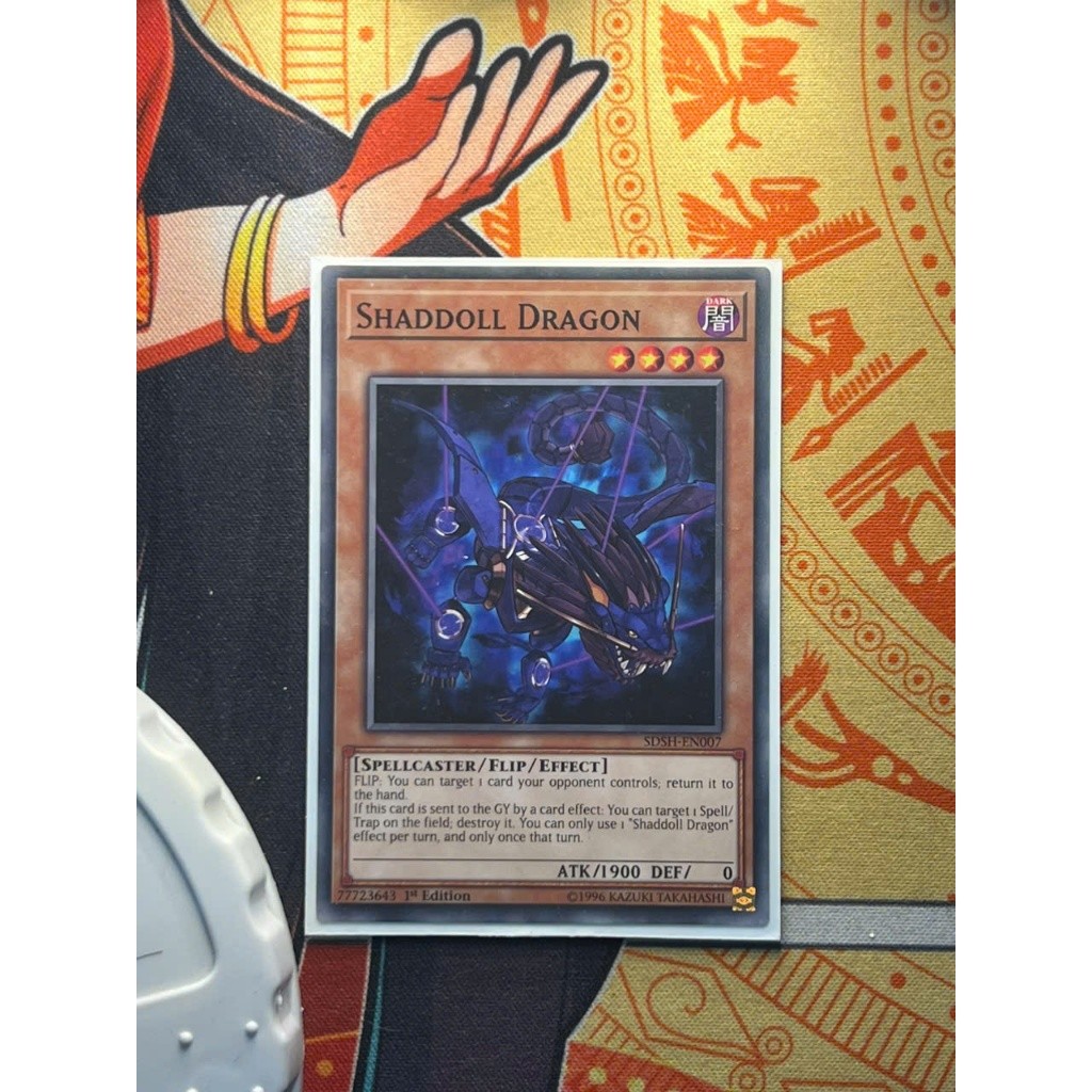 Thẻ Bài Yugioh chính hãng | Shaddoll Dragon - SDSH-EN007 - Common 1st ...