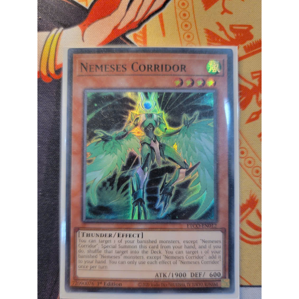 Thẻ Bài Yugioh chính hãng | Nemeses Corridor - ETCO-EN012 - Super Rare 1st Edition | Shopee Việt Nam