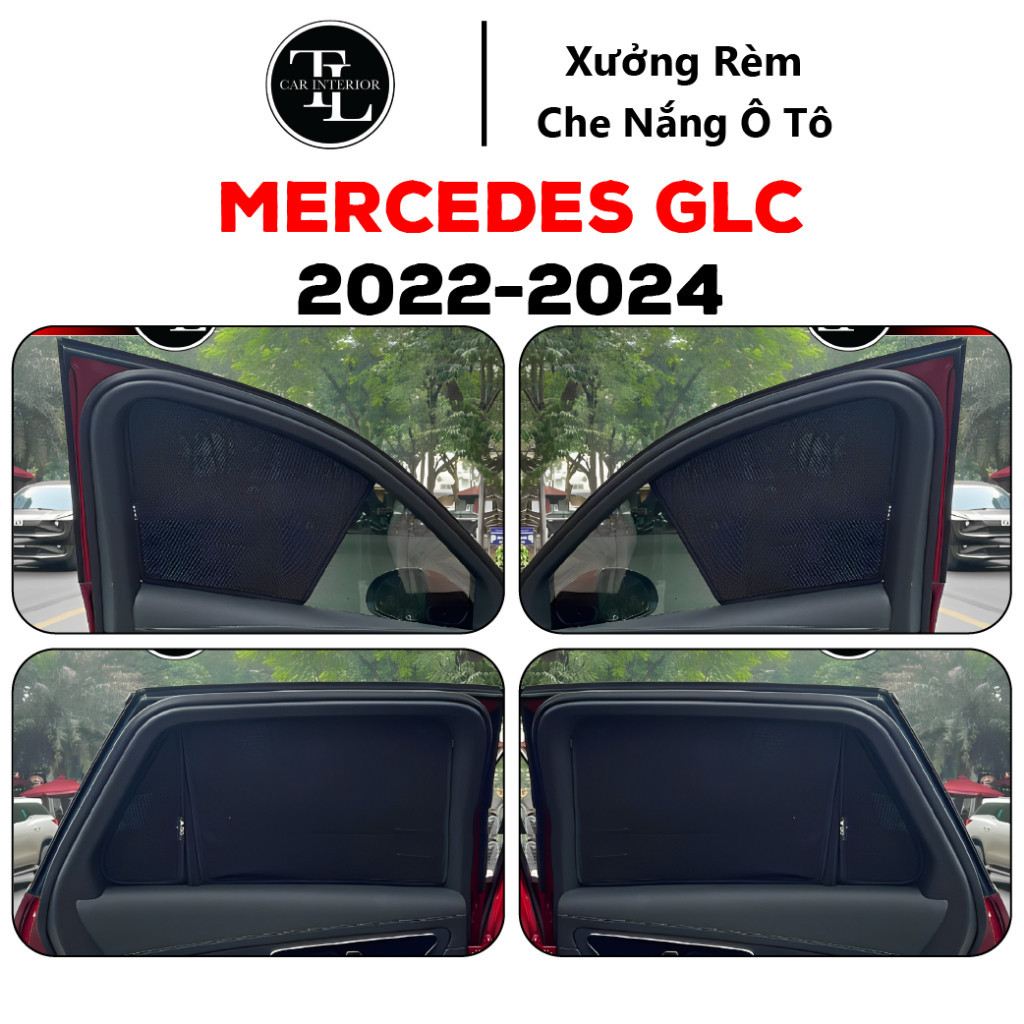 Rèm Che Nắng Loại 1 Chính Hãng TL, Rèm Che Nắng Nam Châm Xe Mec GLC ...