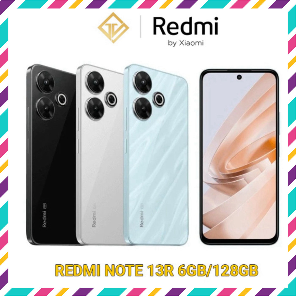 Điện thoại Redmi Note 13R 5G 8GB/128GB Snapdragon 4+ Gen 2, Màn Full ...