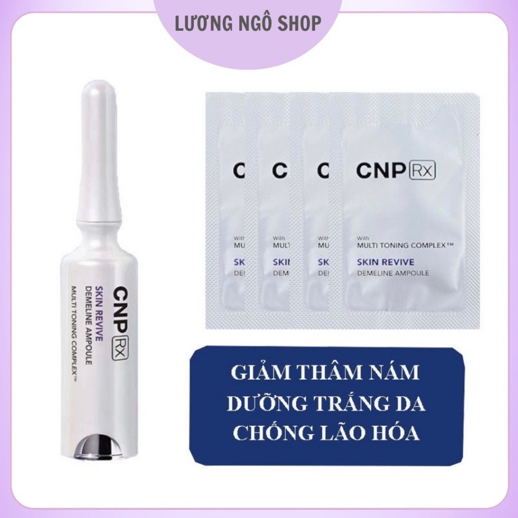Combo Gói sample tinh chất siêu hủy nám, dưỡng trắng vượt trội - cnp ...