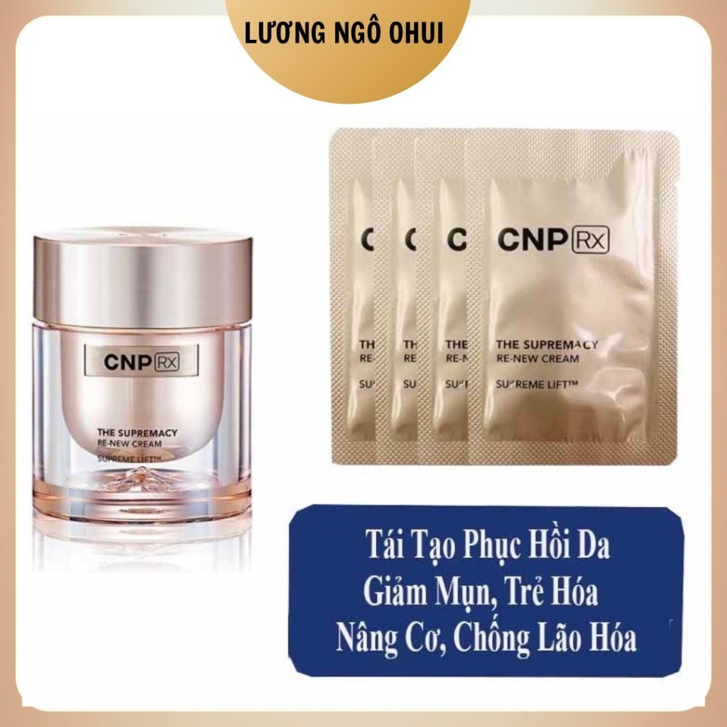 Combo Gói Sample Kem dưỡng tái tạo, trẻ hóa CNP RX Cream | Shopee Việt Nam