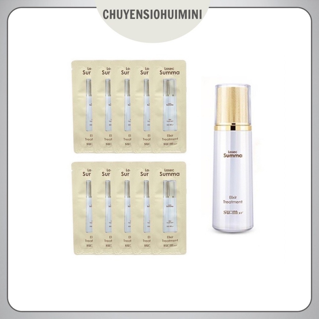Gói sample Tinh chất tái tạo dưỡng trắng losecSumma Elixir Treatment Sum 37 1ml | Shopee Việt Nam