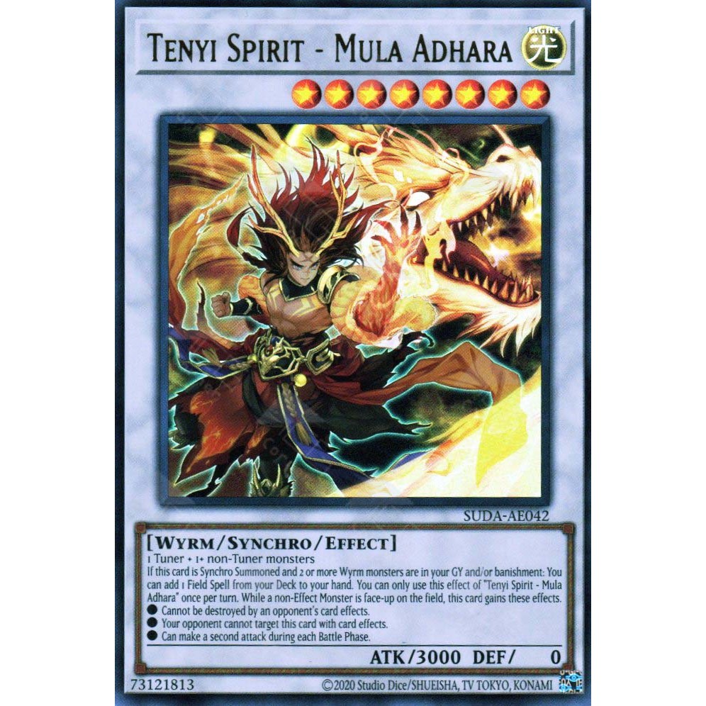 [ Bài Yugioh Chính Hãng ] SUDA-AE042 Tenyi Spirit - Mula Adhara - Ultra ...