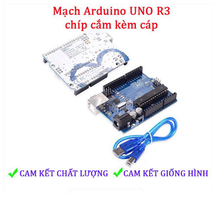 Mạch thích hợp phát triển ARDUINO UNO R3 | Shopee Việt Nam