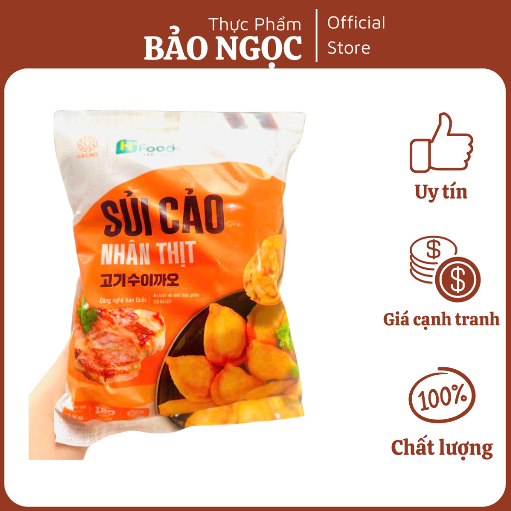 Sủi Cảo Nhân Thịt HACAO 1Kg – Giao hỏa tốc Hà Nội | Shopee Việt Nam