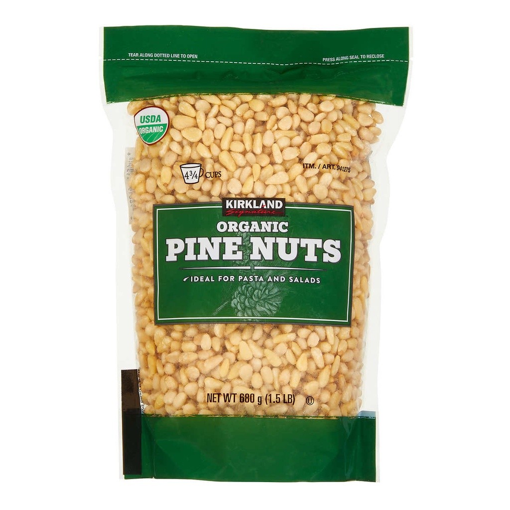 [10.2025] Hạt thông hữu cơ Kirkland Signature organic pine nuts 680g | Shopee Việt Nam