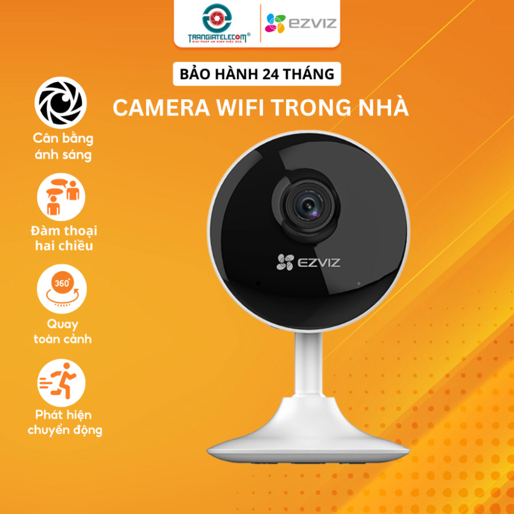 Camera Wifi Trong Nhà Ezviz C1C-B, H1C 2MP Đàm Thoại 2 Chiều, Đế Nam ...