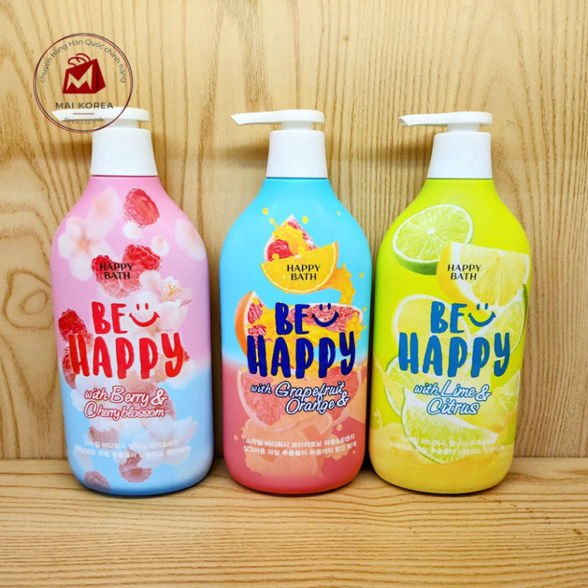 Sữa tắm Happy Bath Hàn Quốc cao cấp cam kết chính hãng | Shopee Việt Nam