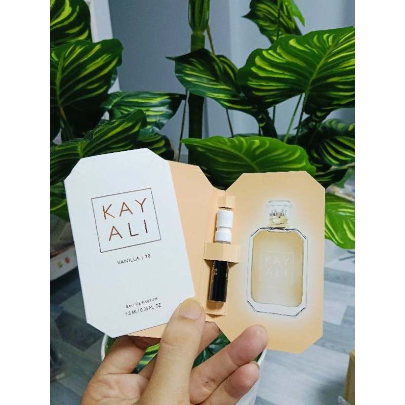 Vial chính hãng nước hoa Kay Ali No 28 Vanilla | Shopee Việt Nam