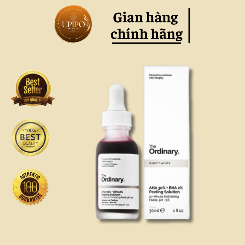 Serum peel da hoá học The Ordinary AHA 30% + BHA 2% Peeling Solution 30ml - | Shopee Việt Nam