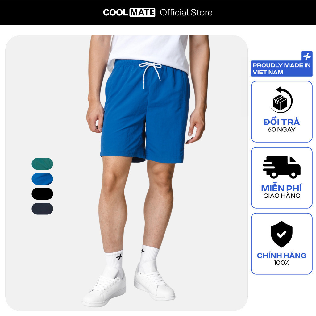 Quần Shorts Summer Cool 7 inch trượt nước chống UV Coolmate | Shopee ...