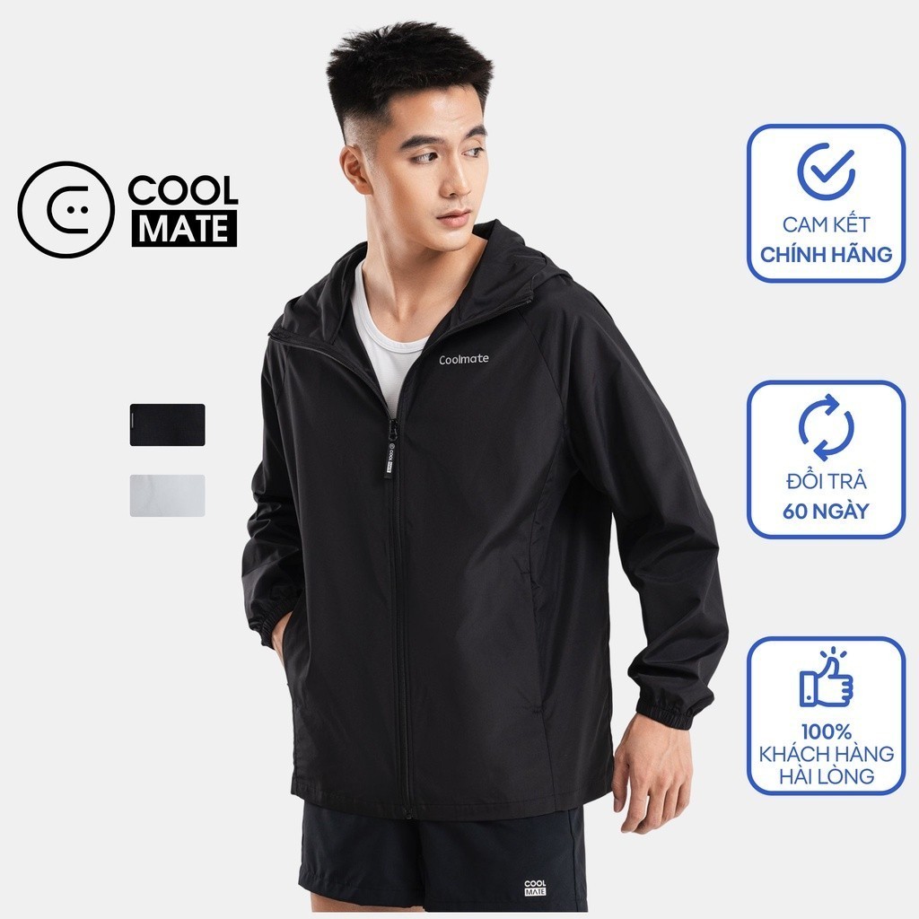 Áo khoác nam daily wear trượt nước và tia UV Coolmate | Shopee Việt Nam