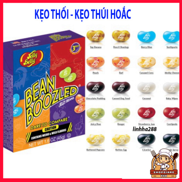 [12 LOẠI] Kẹo Thối Hộp 45v Bean Boo.ed Harri Potter kẹo thúi nổi tiếng ...
