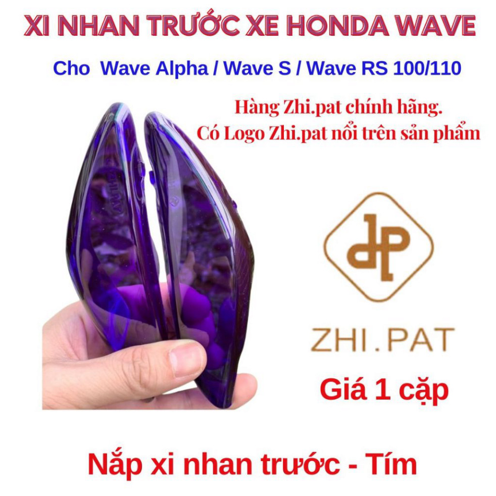 Nắp Xi nhan trước ZHIPAT gắn Wave Alpha / Wave S / Wave RS / Wave 100cc ...