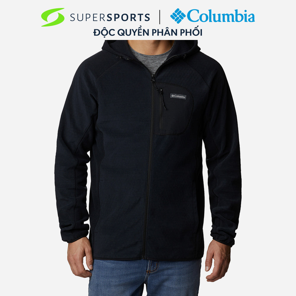 Áo Khoác Nam Columbia M Outdoor Tracks™ Hooded Full Zip - Đen - 2054084010 | Shopee Việt Nam