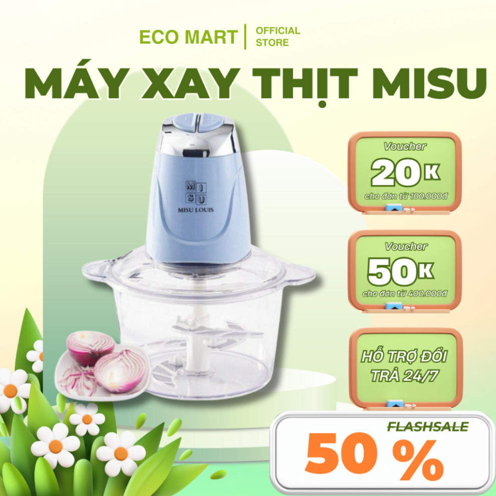 Máy Xay Thực Phẩm Đa Năng MISU LOUIS Cối Thủy Tinh 3.5L, Công Suất ...