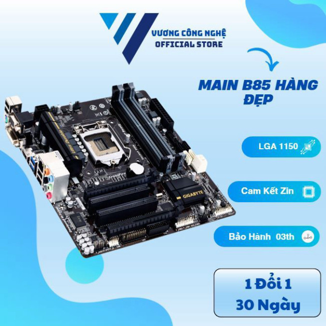 Main Asus B85M-Plus Socket 1150 - 4 khe ram DDR3, Gigabyte B85 - Hàng ...