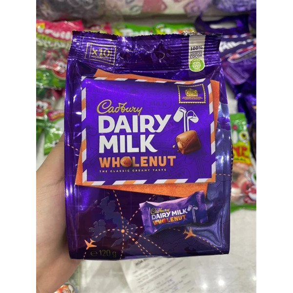 Kẹo Socola Cadbury Dairy Milk The Classic Creamy Taste 120g | Shopee ...