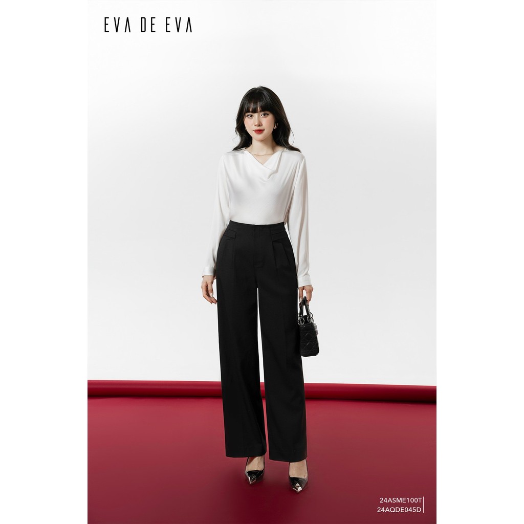 Quần dài nữ ống suông Eva de Eva 24AQDE045D | Shopee Việt Nam