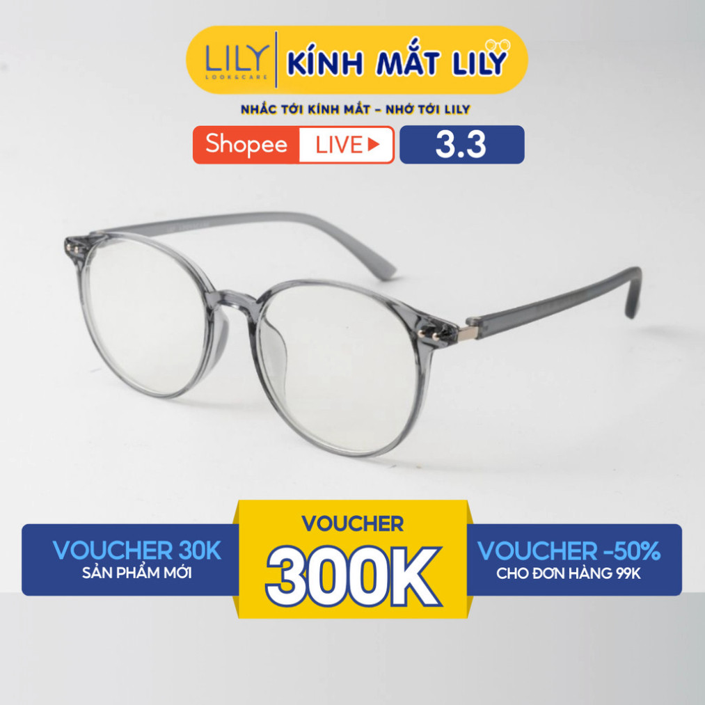 LILY_8.3 - Gọng kính mắt tròn LILYEYEWEAR chất liệu nhựa cao cấp chắc ...